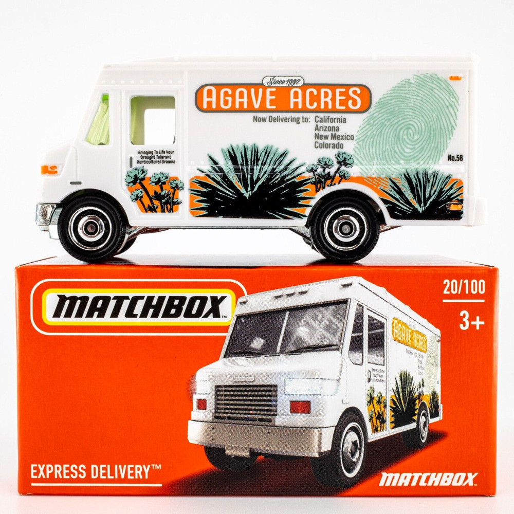 2024 Matchbox Power Grabs #20 Express Delivery WHITE | AGAVE ACRES ...