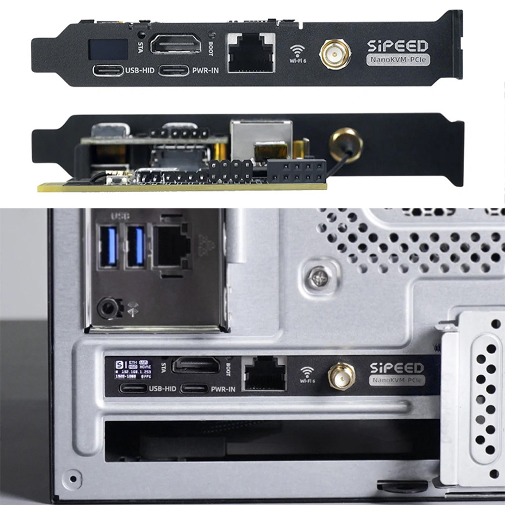 NanoKVM PCIE Version Remote Control Operation And Maintenance Server ...