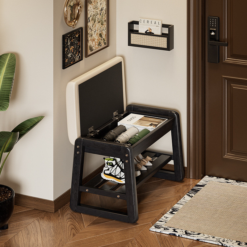 Household Entrance Shoe Changing Stool Entrance Door Can Sit Storage ...