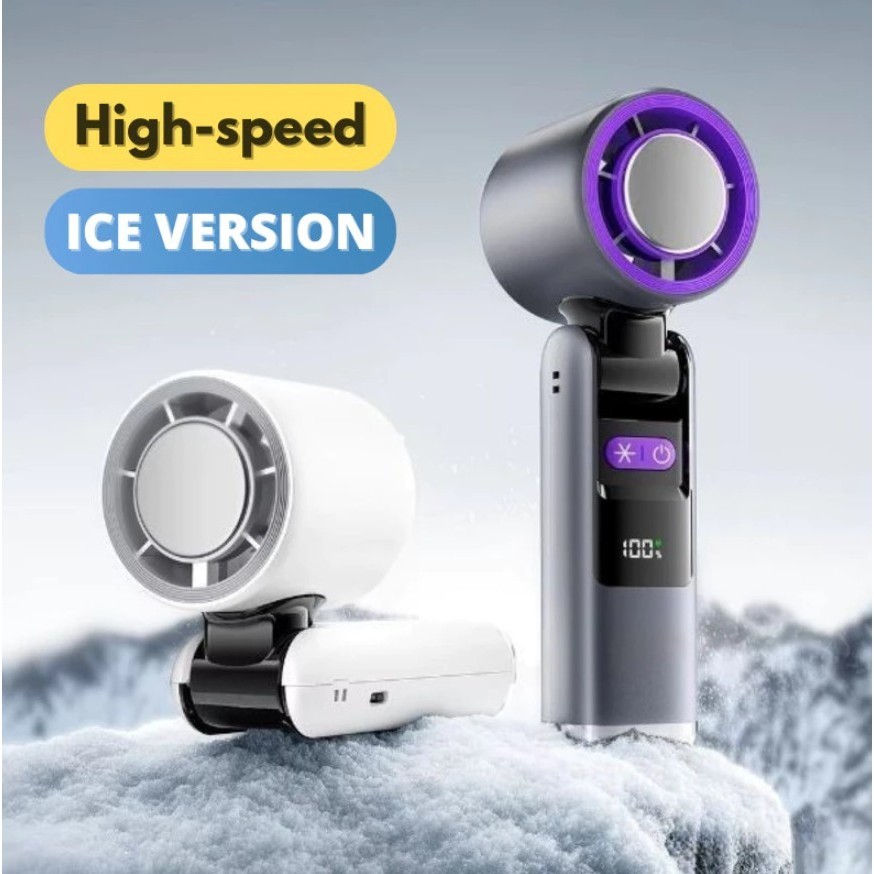 6000mAh Fan Rechargeable Strong100 Gear Wind Speed Electric Fan Digital ...