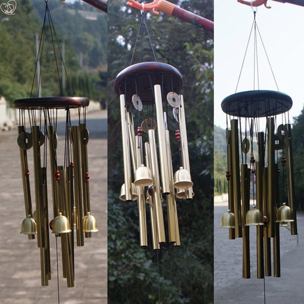 Chinese Traditional Wind Chimes Lucky Windchimes with Metal Tubes ...