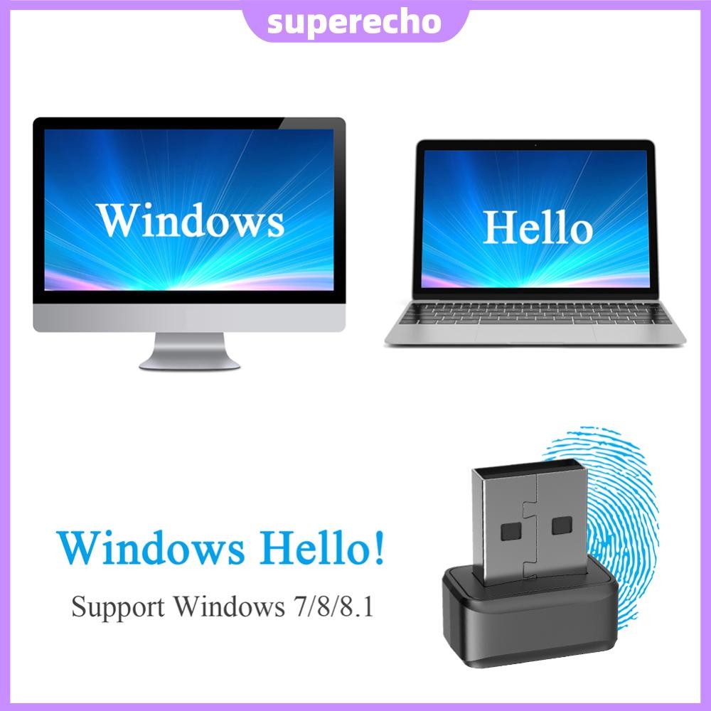 🔥Hot🔥USB Fingerprint Key Reader FIDO U2F Biometric Fingerprint Scanner ...