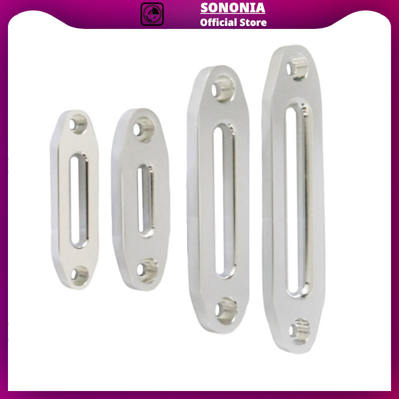 [SONONIA] Electric Winch Rope Guide Hawse Fairlead UTV Nylon Rope Wire ...