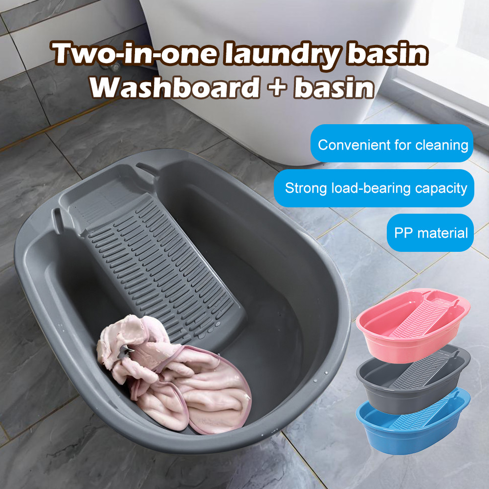 Washing Basin Hand Laundry Washboard Convenient for Hand Washing ...