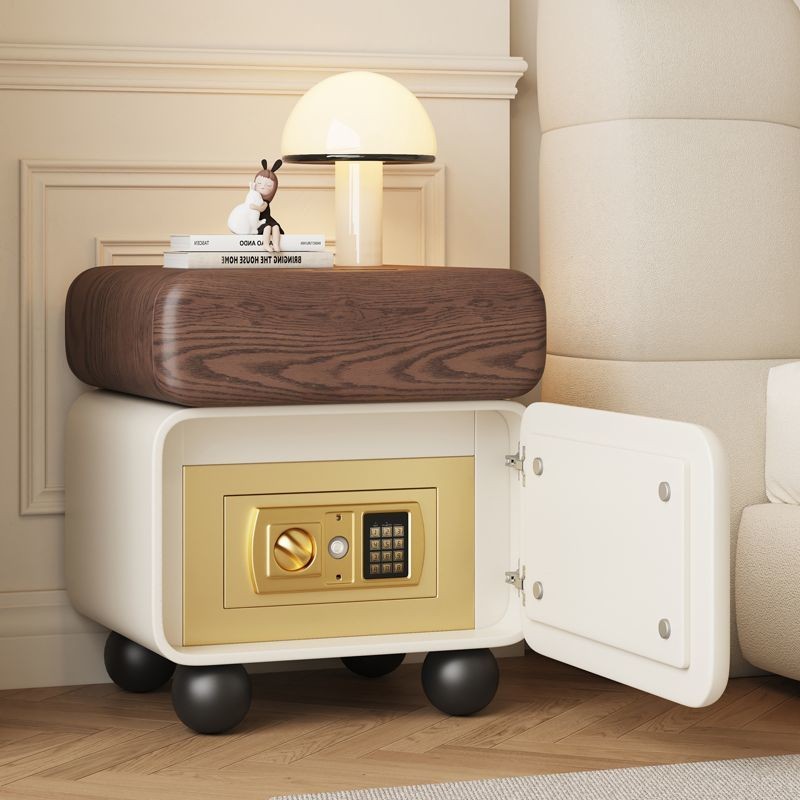 Smart Bedside Table Safe Integrated Simple Modern Multifunctional Small ...