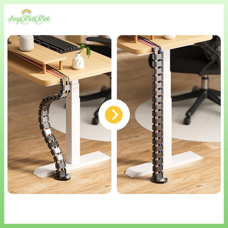 [ERHK-t] Wire Spine Cable Spine 80CM Under Desk Cable Tray Wire ...