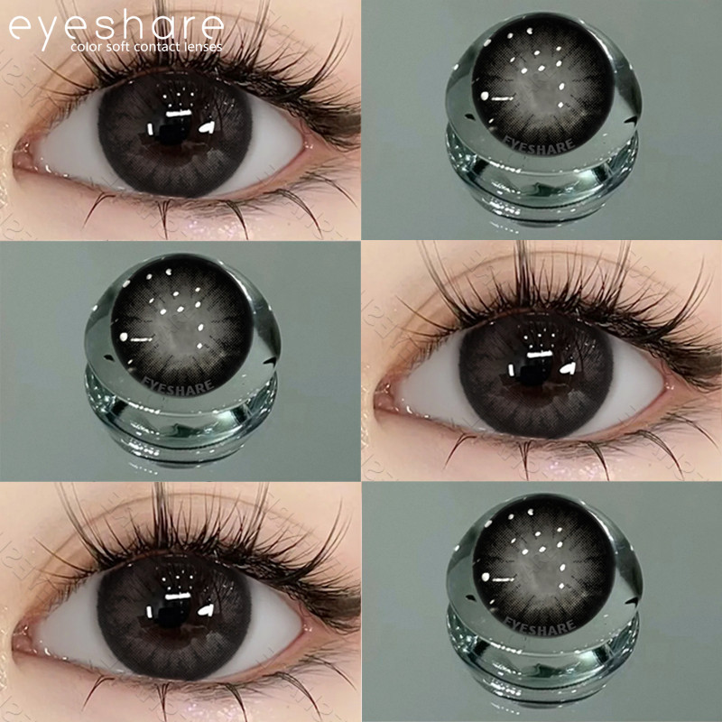 eyeshare Soft Contact Lenses BEAUTYEYE Black Contact Lens Doll Eye 14 ...