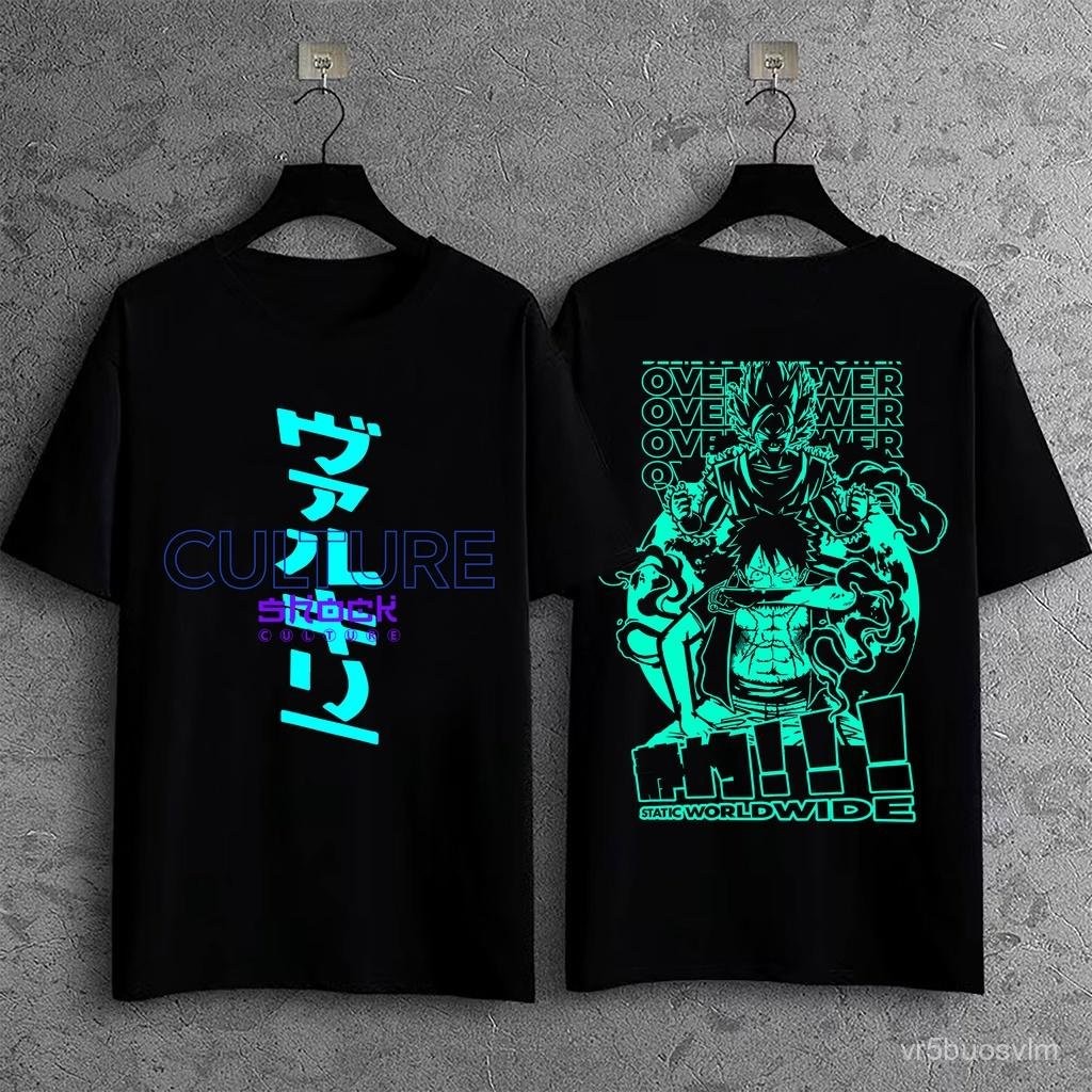 Baju Anime One Piece LUFFY dan Roronoa Zoro Design Streetwear dan t ...