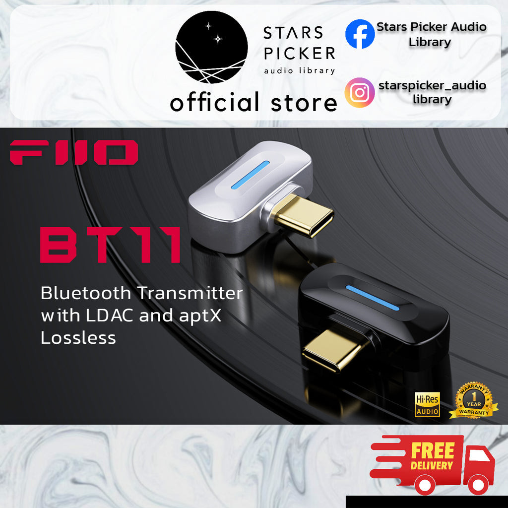 [PM FOR BEST PRICE] FIIO BT11 - Portable Hi-Res Bluetooth Transmitter with LDAC and aptX ...