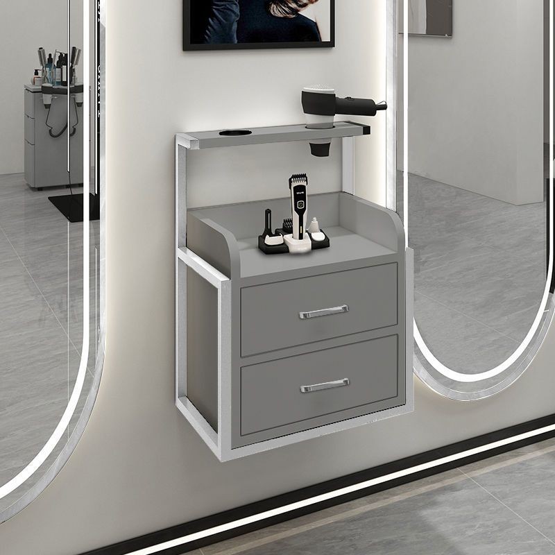 Barber shop tool cabinet, hair salon-specific hair cutting workbench ...