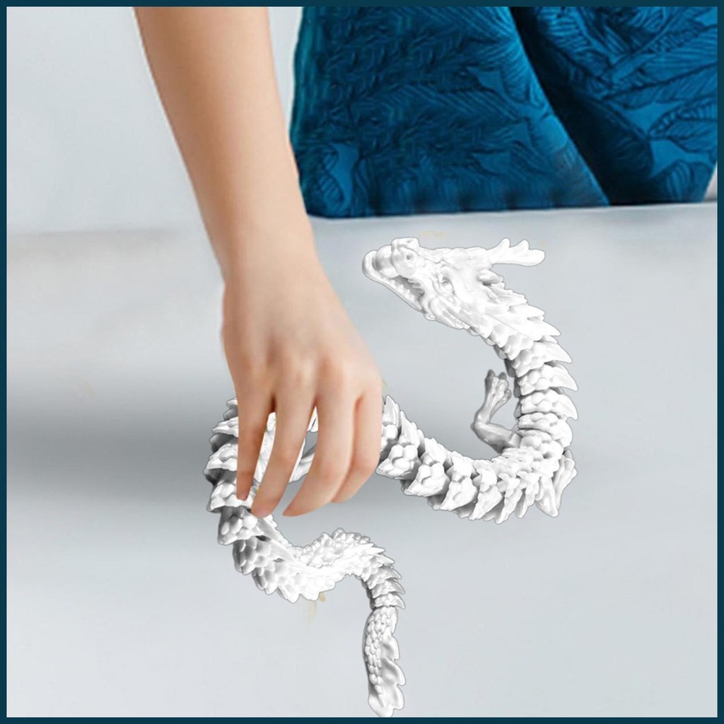 Fidget Chinese Dragon Figures Articulated Statue Fidget Chinese Dragon ...