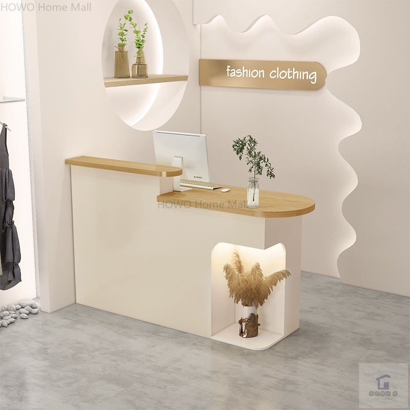 Modern simplicity reception Cashier counter/Clothes shop/beauty salon/counter small bar table ...