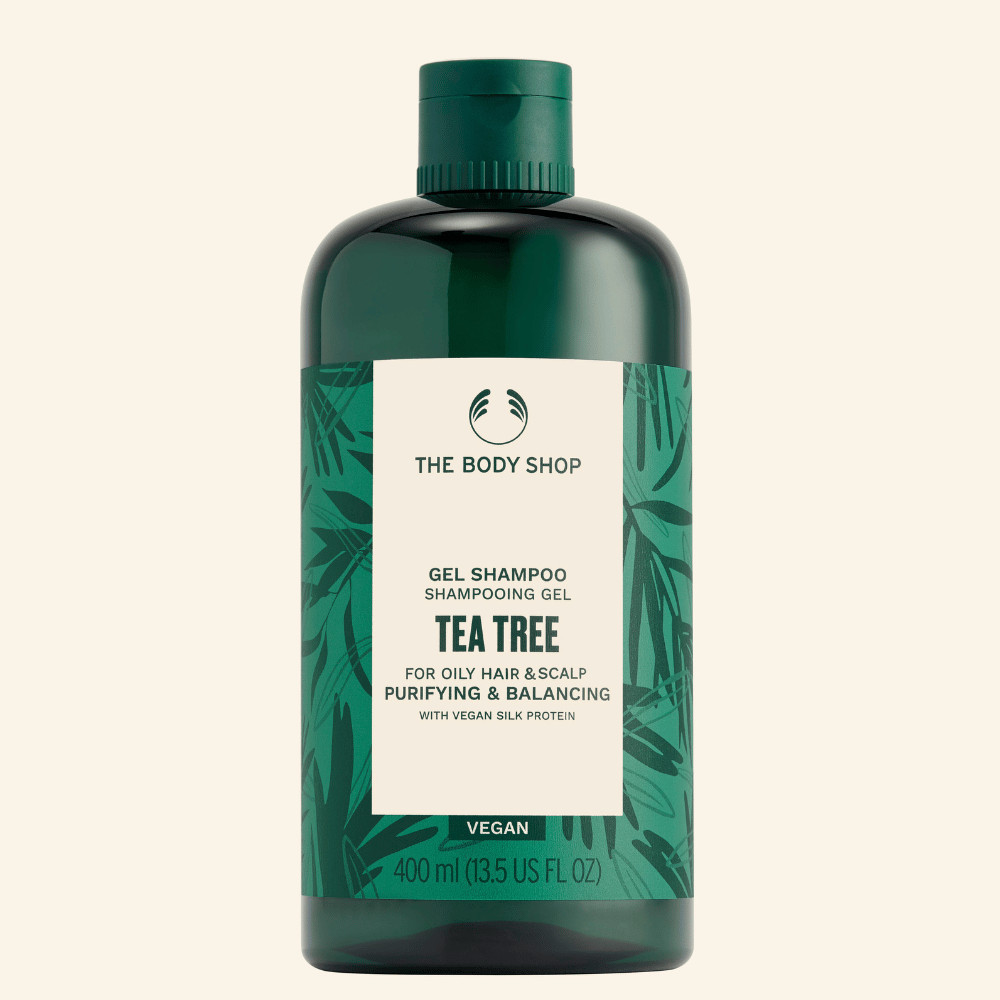 The Body Shop Tea Tree Purifying & Balancing Shampoo (400ml) | Shopee ...
