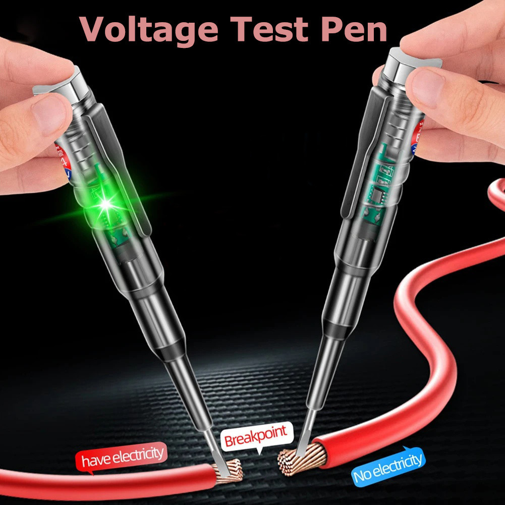 Intelligent Voltage Test Pen Electric Screwdriver LED Induction ...