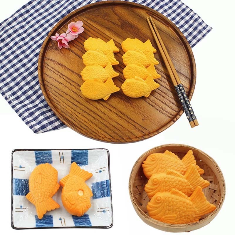 Artificial Taiyaki Model Fake Japanese Style Snacks Food Sample for ...