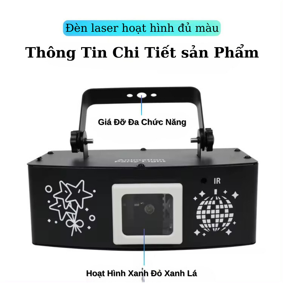 Verson 2 DMX 512 Duck Laser Light with More Than 500 Effects for Stages ...