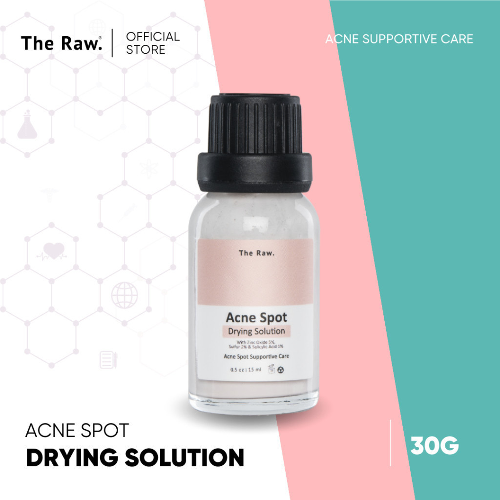 mall inline badgeThe Raw. Acne Spot Drying Solution 15ml/30ml | Shopee Malaysia