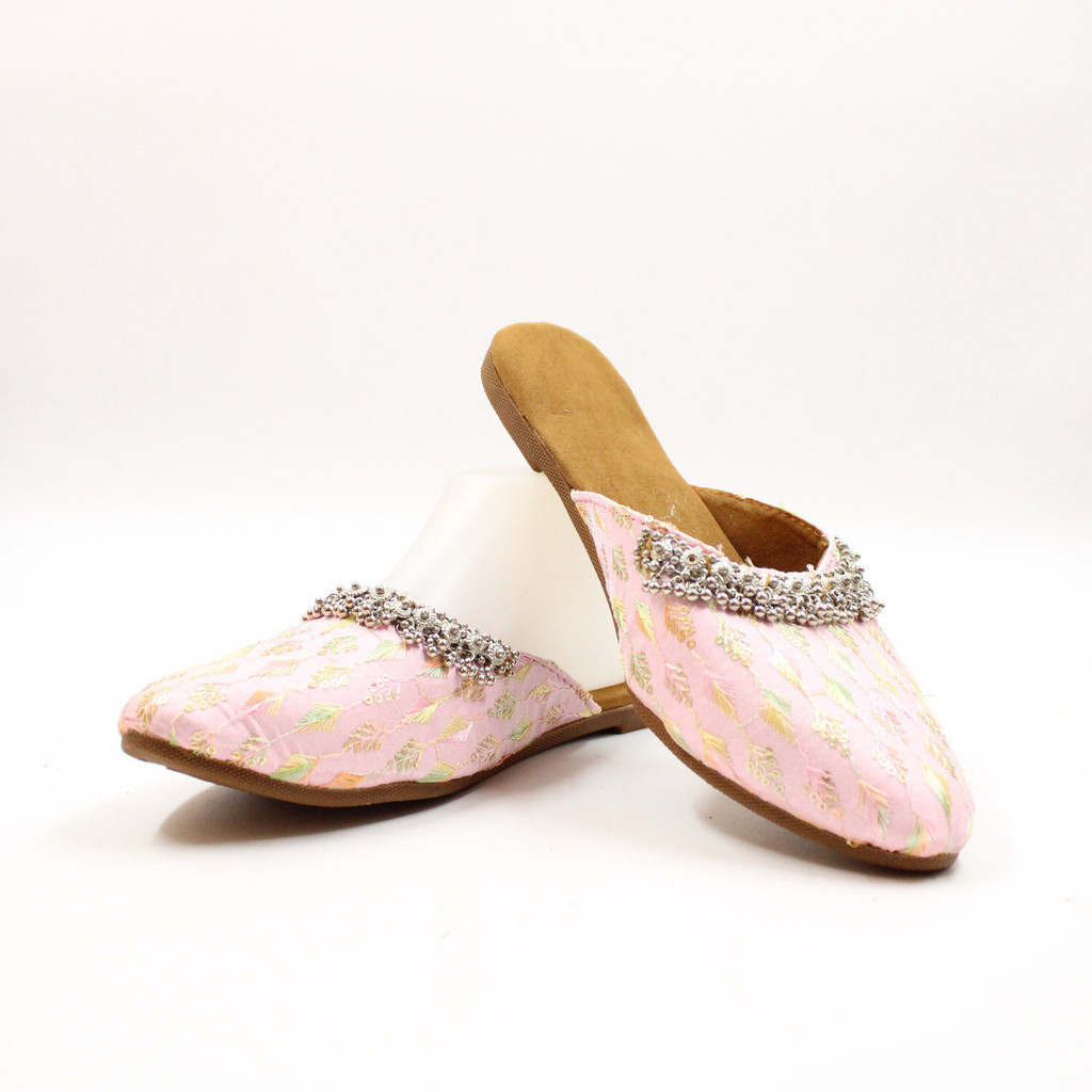 New Indian Women Back Open Sandals With bells (No Sound) - Mix Designs ...