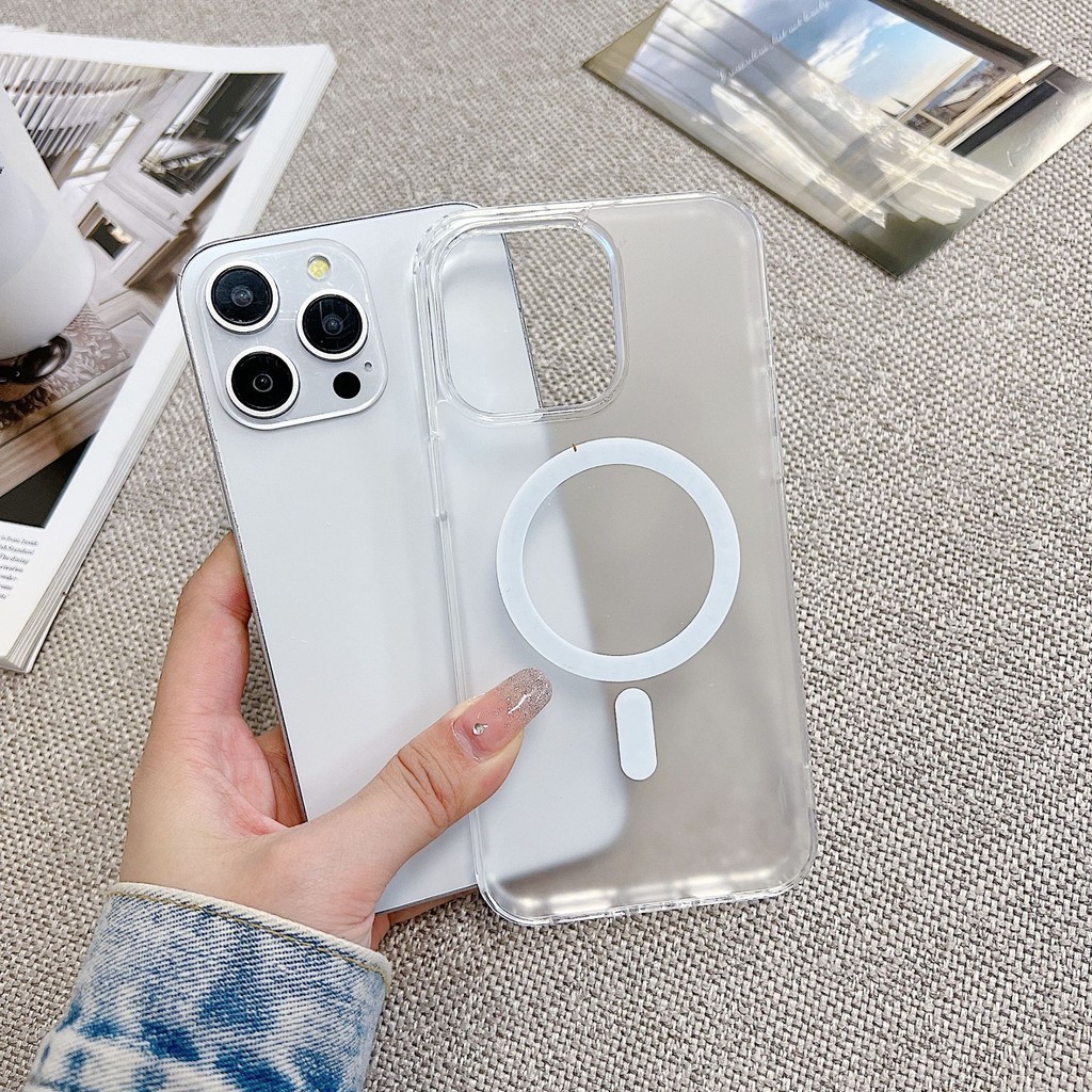 Anti Fingerprint Suitable for iPhone 16 Pro Max Matte Transparent Phone ...