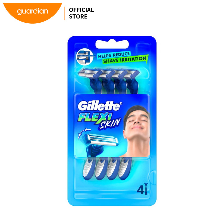 Gillette Flexi Skin Disposable Razor 4S | Shopee Malaysia