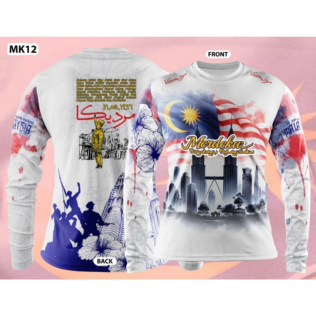 MERDEKA CODE MK12 FULL SUBLIMATION | Shopee Malaysia