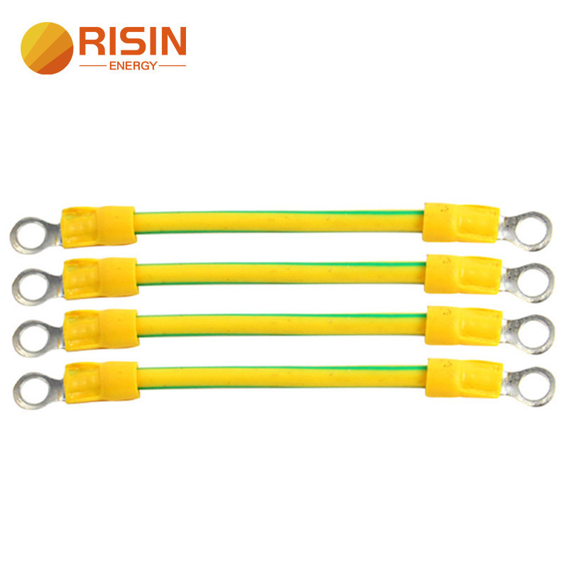 Solar PV Module Earthing Jumper BVR Yellow Green Grounding Earthing ...