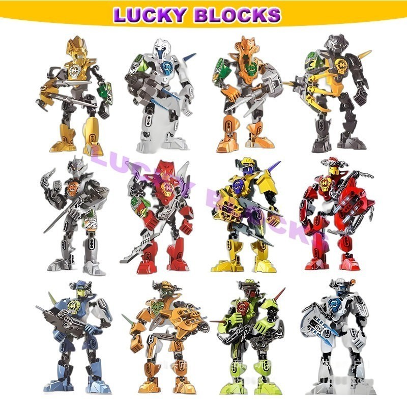 Hero Factory Bionicle Mech/Evo 2.0/Surge 2.0/Stringer 3.0/Combination ...