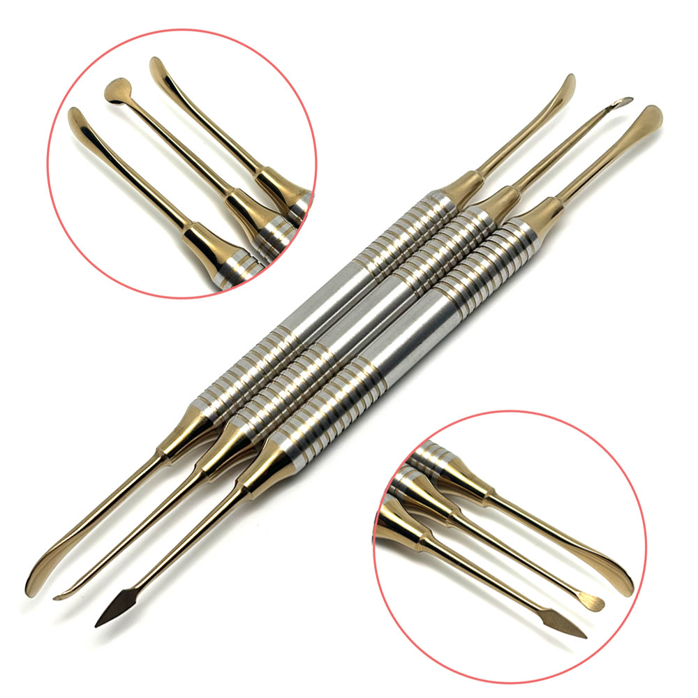 3Pcs Double Ends Dental Implant Periosteal Elevator Separator Peristeel ...