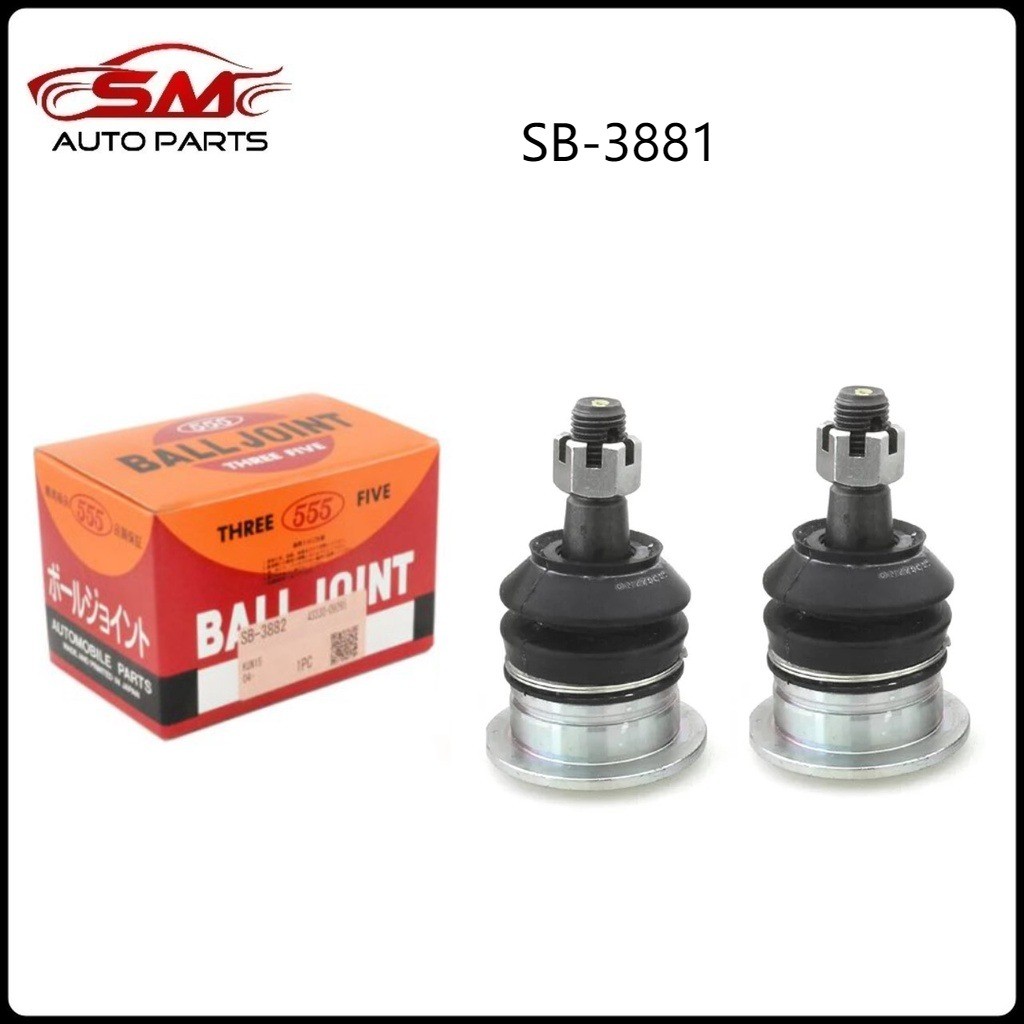 Toyota Hilux Vigo KUN25 / GUN125 Upper Arm Ball Joint 1Set ( Sankei 555 ...