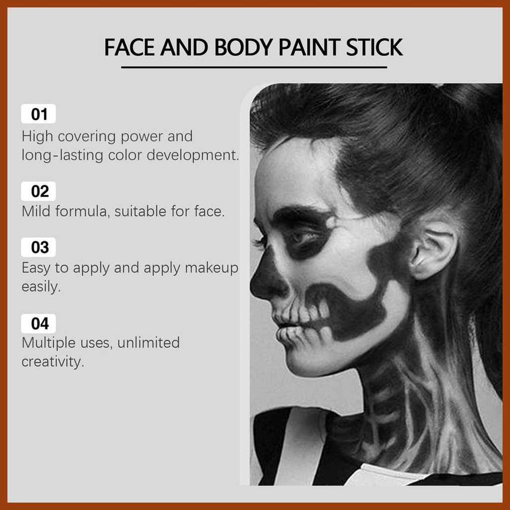 Face Paint Crayons Face Painting Eye Sticks Makeup Stick Halloween ...