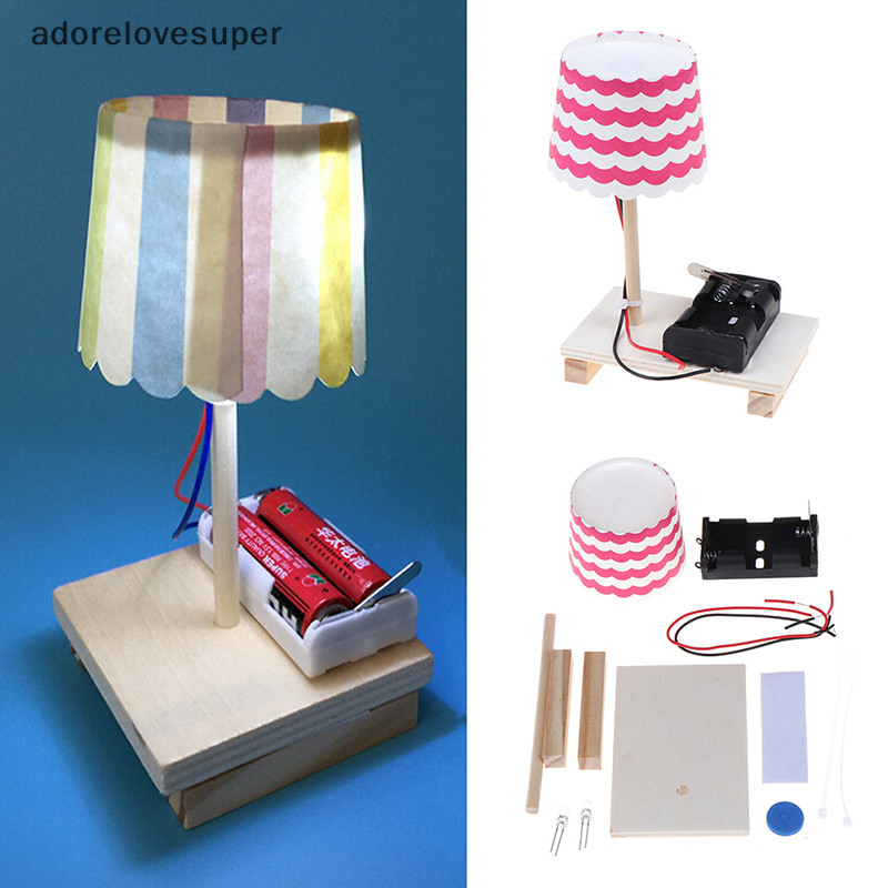 AD1MY Kids Science Experiment DIY Toys Mini Table Lamp Gizmo Toys Set ...