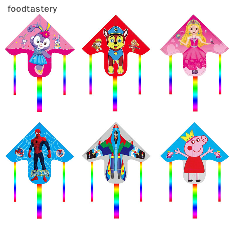 FTY Children Flying Kite Toy Cartoon Kuromi Hello Kitty Doraemon Kite ...