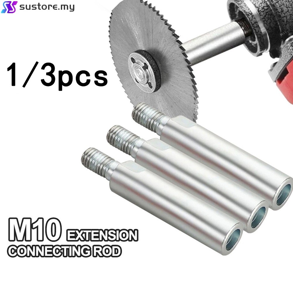 [Super] 1/3pcs Angle Grinder Extension Connecting Rod M10 Thread ...
