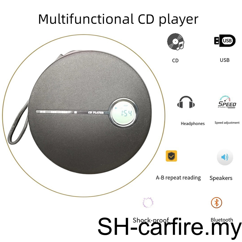 Portable Cd Walkman With Bluetooth Speaker Function Easy To ...