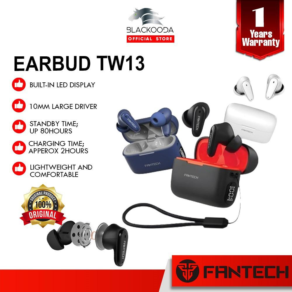 Fantech TW13 Earbud Bluetooth 5.3 Wave 13 Earphon | Shopee Malaysia