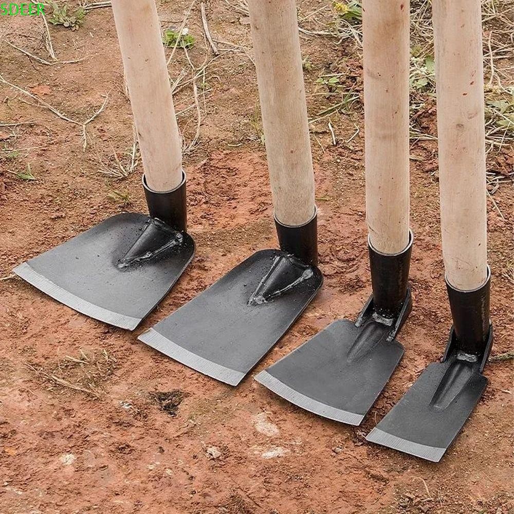 SDEER Garden Hoe, Manganese Steel Anti-Rust Weeding Hoe, Gardening ...