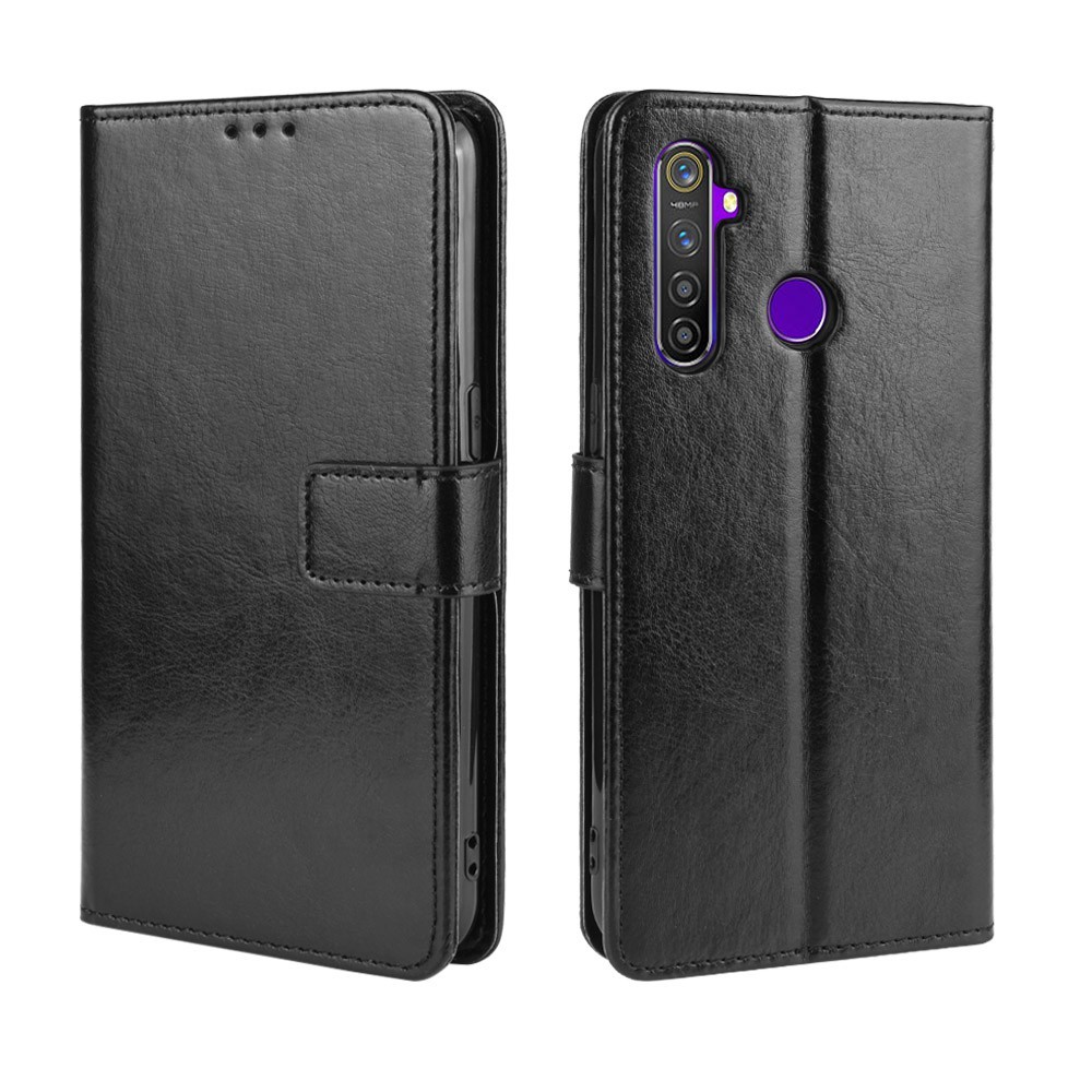 For Realme 5 5i C3 6i Case Flip Wallet PU Leather Back Cover RMX1911 ...