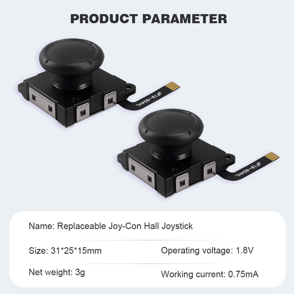 3D Analog Stick Sensor Potentiometer Module No Drifting Hall Thumb ...