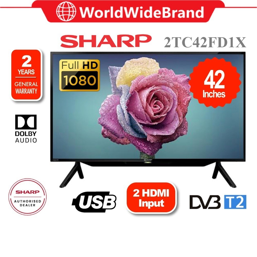 Sharp Full HD Digital Led TV (42") 2TC42FD1X [To Replace 2TC42BD1X ...