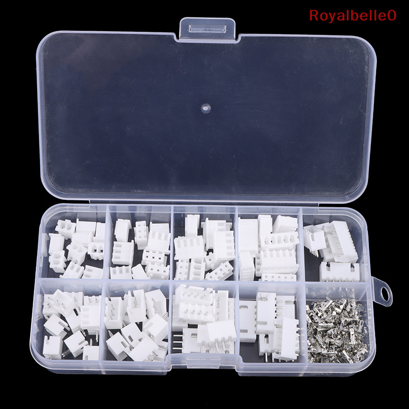 {Royalbelle0} 230Pcs XH2.54 2p 3p 4p 5pin 2.54mm Pitch Terminal Male And Female Housing Kit Pin ...