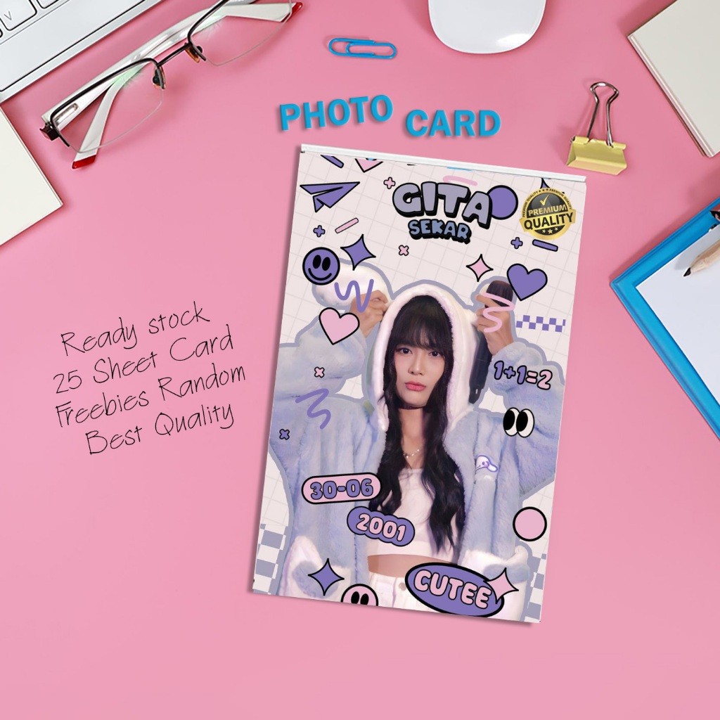 Zutter PHOTOCARD JKT48 GITA MARSHA MICHIE MUTHE 25pcs | Shopee Malaysia
