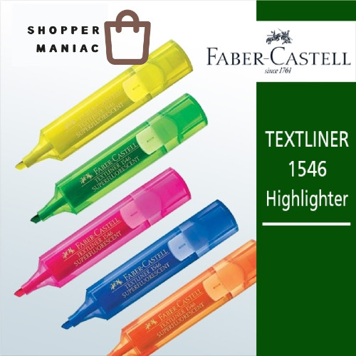 Faber Castell Textliner Highlighter | FABER-CASTELL TEXTLINER 1546/1548 ...