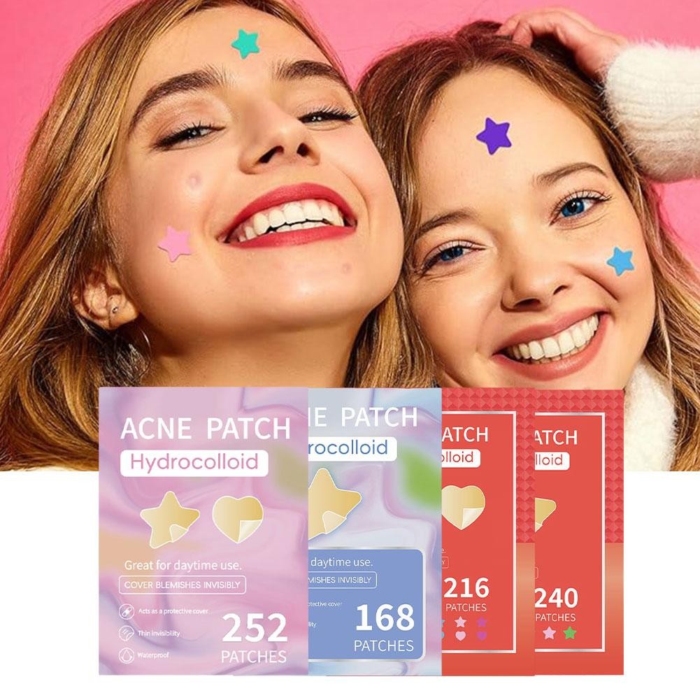 Colorful Acne Patch Hydrocolloid Acne Cover Patches Blemish T1h7 ...