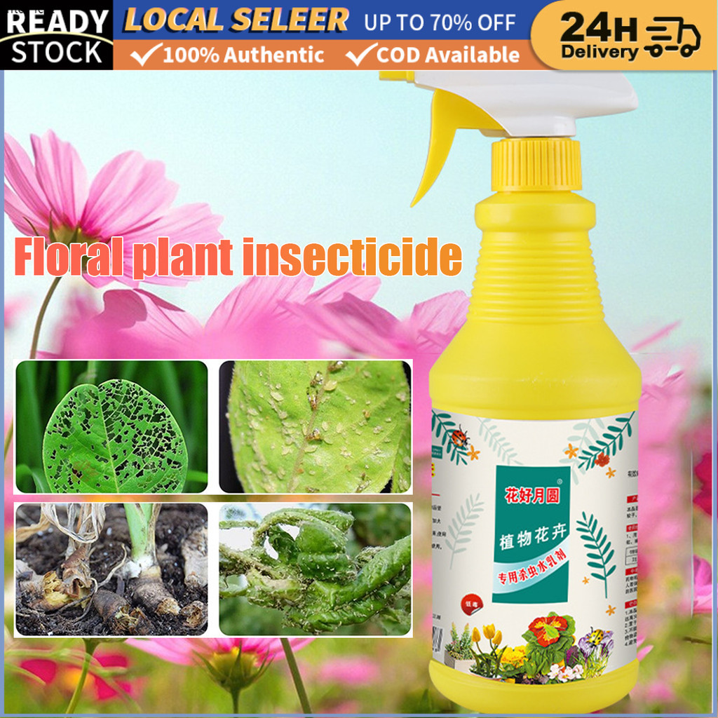 500ML Anti Serangga Organik Spray Plant Insecticide Spray Household ...