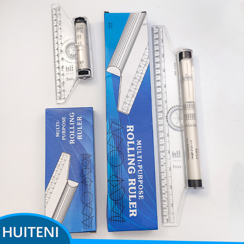 1/2/3/5 Rolling Parallel Ruler Drafting Universal Parallels Scroll ...