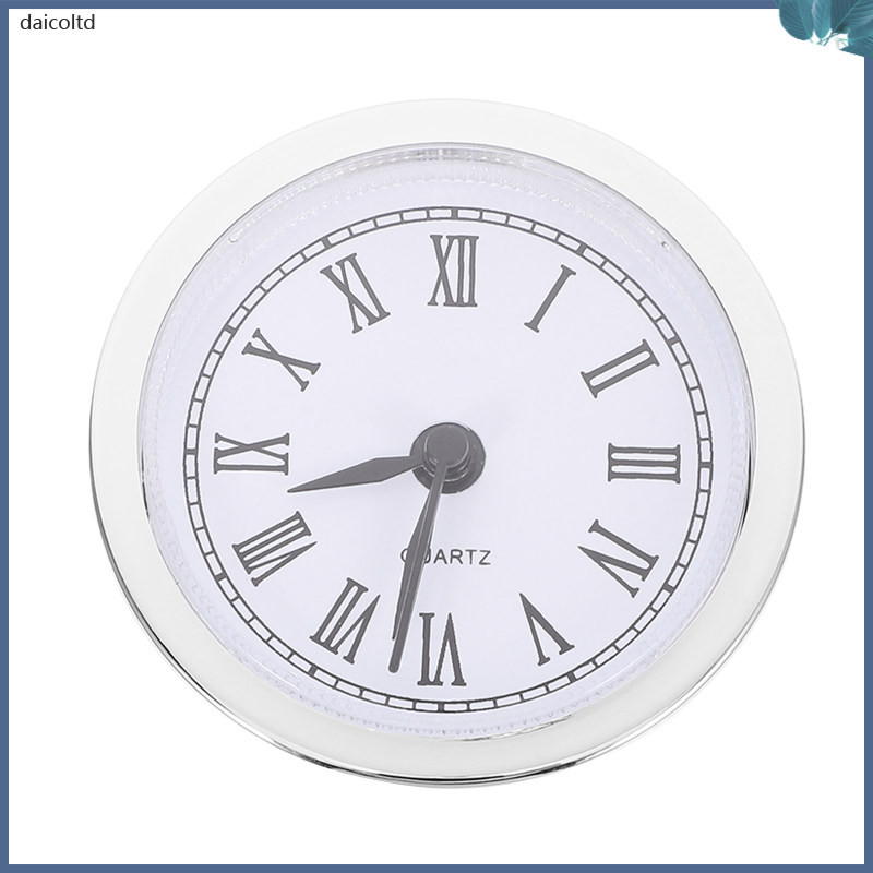 Clock Digital Round Vintage Insert with Movement Number daicoltd ...