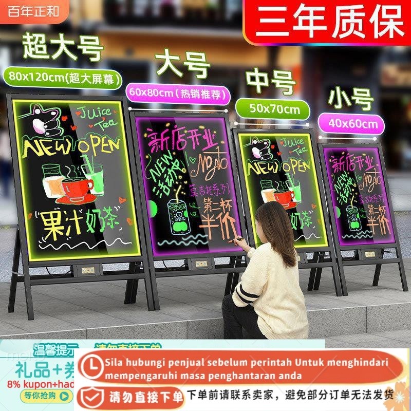KY@ Light Box Billboard Led Luminous Characters Display ...