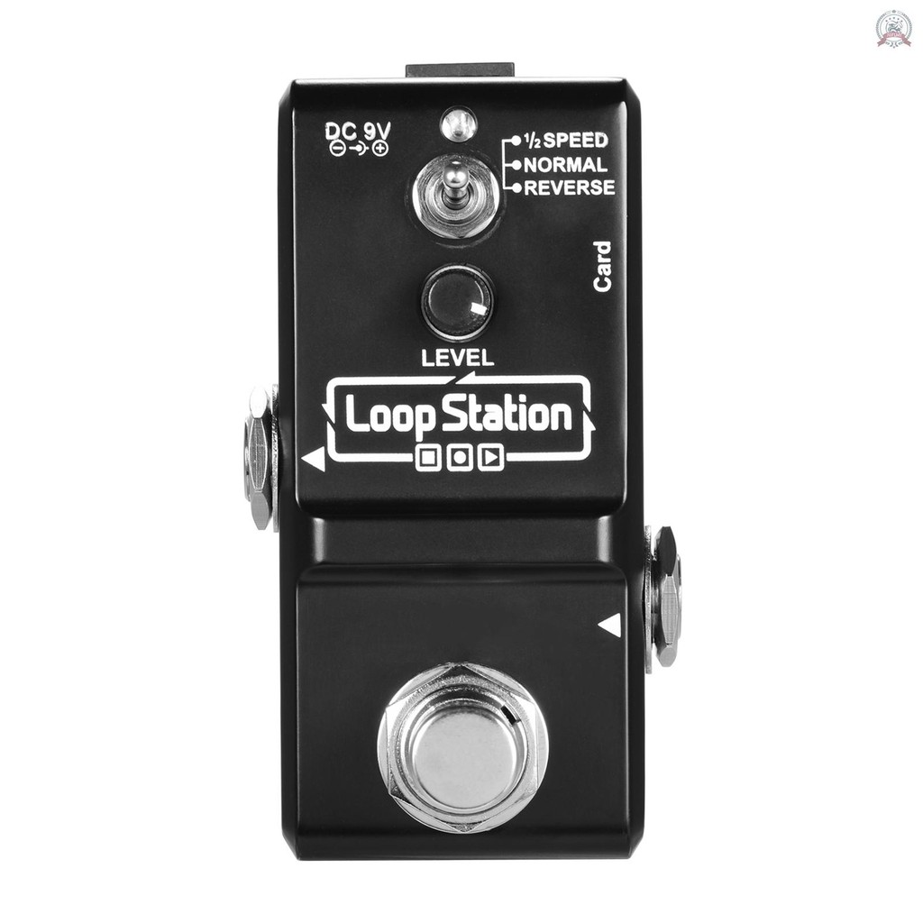 ammoon Loop Station Mini Guitar Looper Effect Pedal 10 Minutes ...