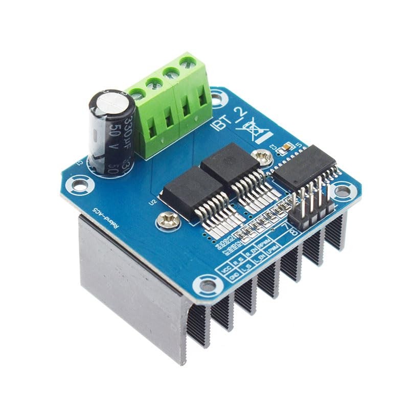 BTS7960 43A High Power H-Bridge DC Motor Driver Module DC Motor ...