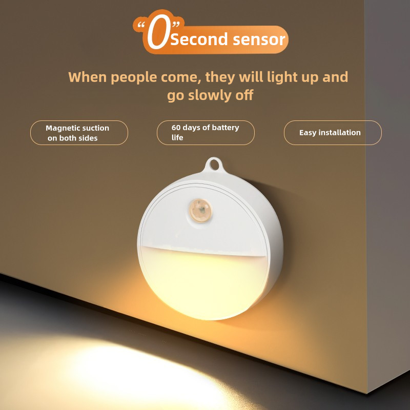 Human body sensor LED Downlight with day light mode wall Surface ...